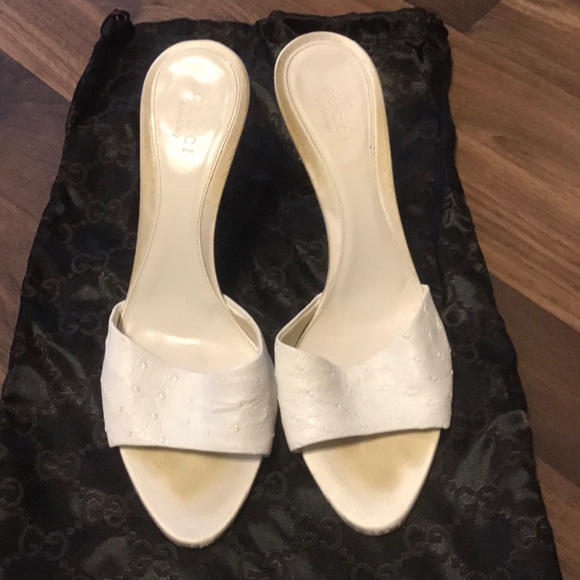 Gucci | Shoes | Gucci Heeled Sandals Mules | Poshmark